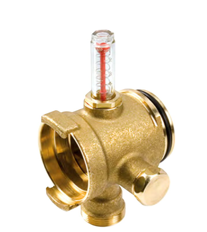 Giacomini R53MM Modular manifolds with lockshield and flow meter ...