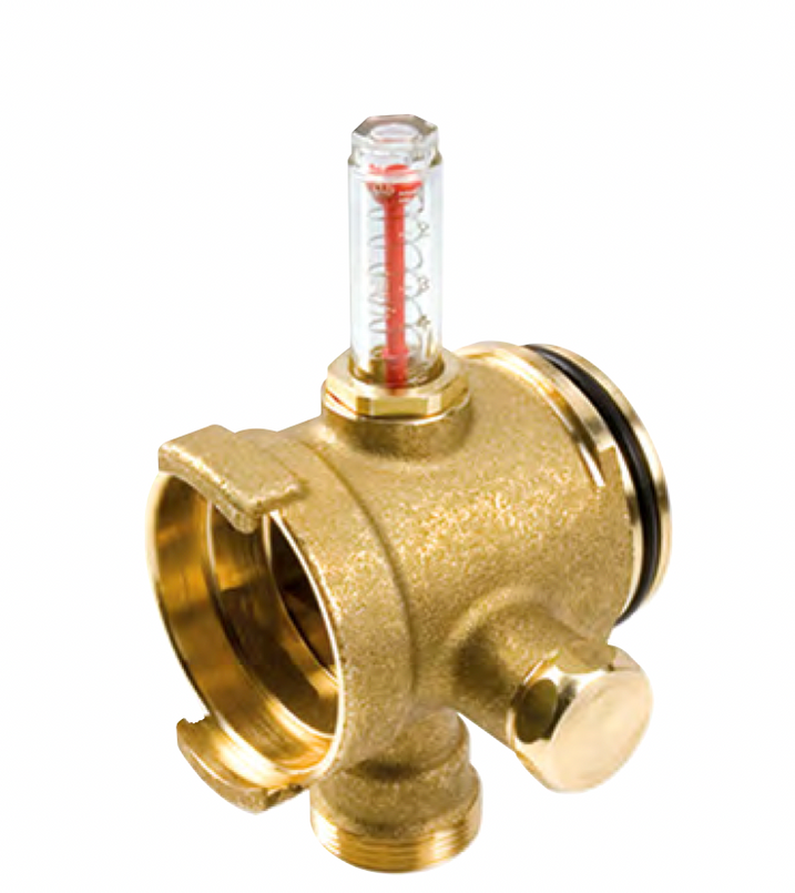 Giacomini R53MM Modular manifolds with lockshield and flow meter ...