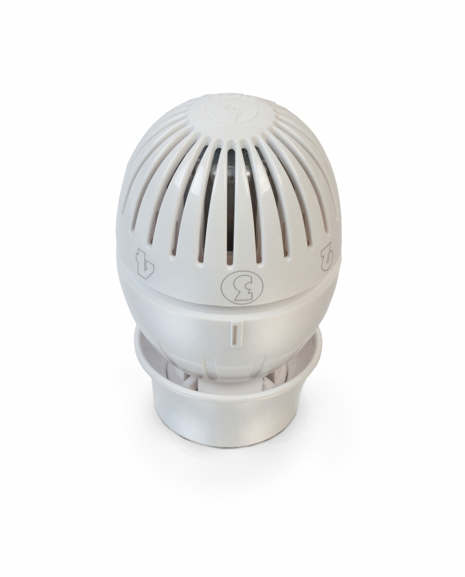 Giacomini R470 Thermostatic head with liquid sensor, CLIP CLAP quick c ...