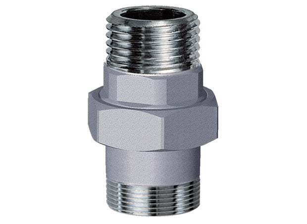 FAR Rubinetterie 5153 - 3 Piece straight connection with male connecti ...